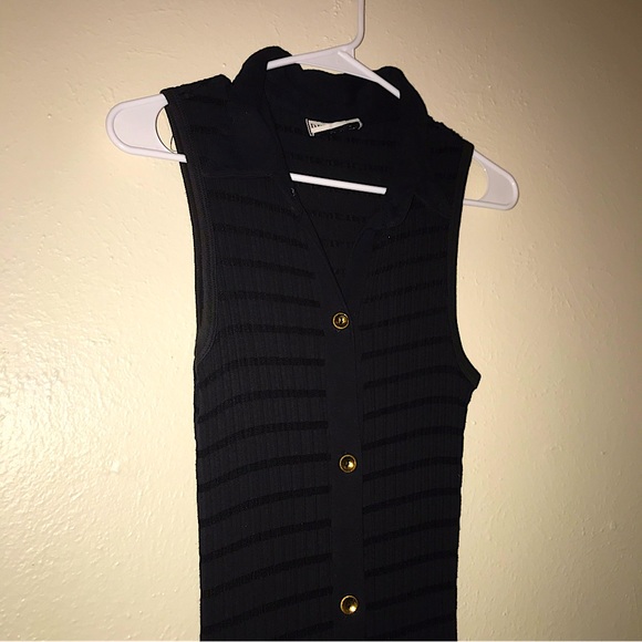 Relaxed | Dresses | Vintage 9s Sheer Striped Rave Club Romantic Goth ...